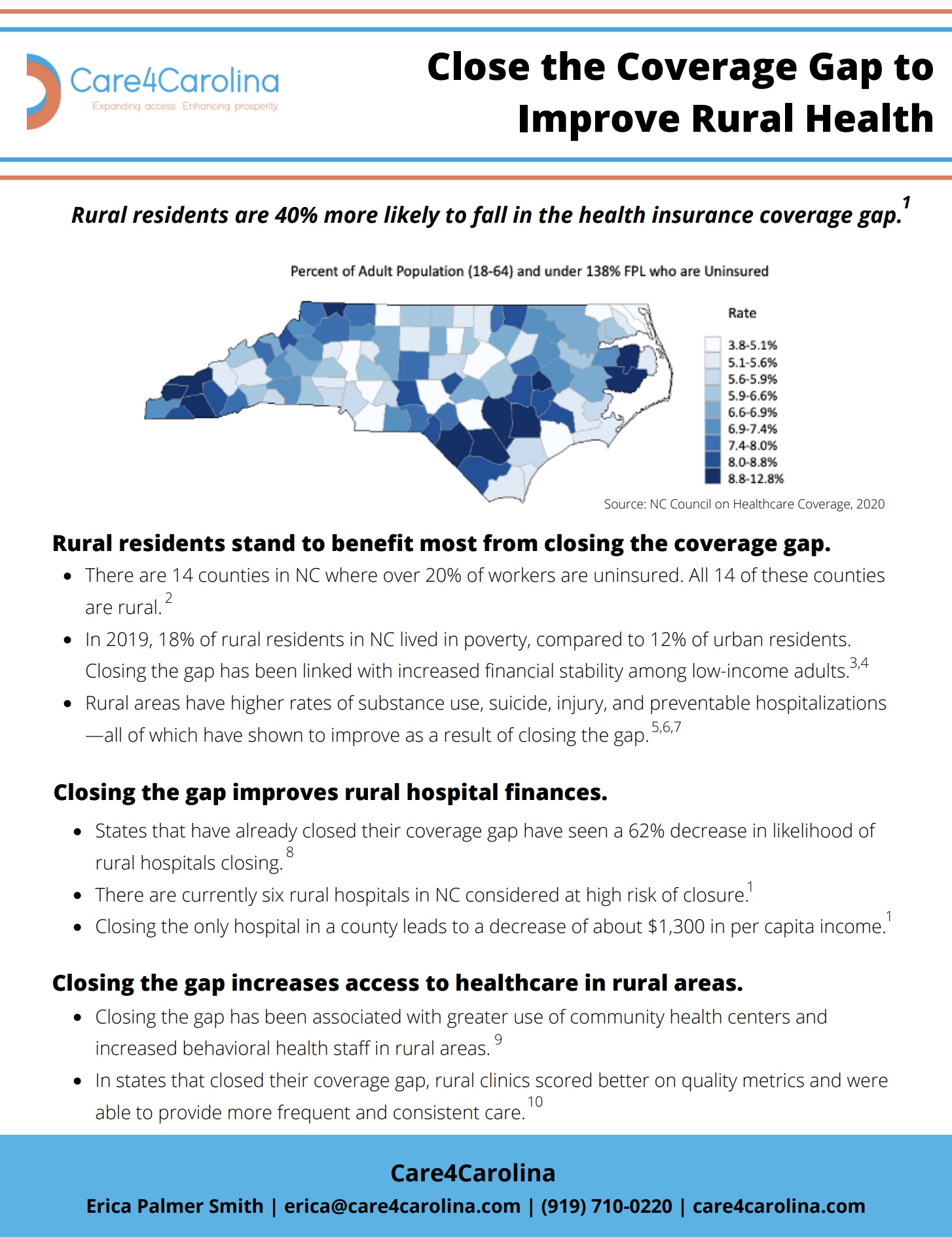 Rural Health Fact Sheet - Care4Carolina